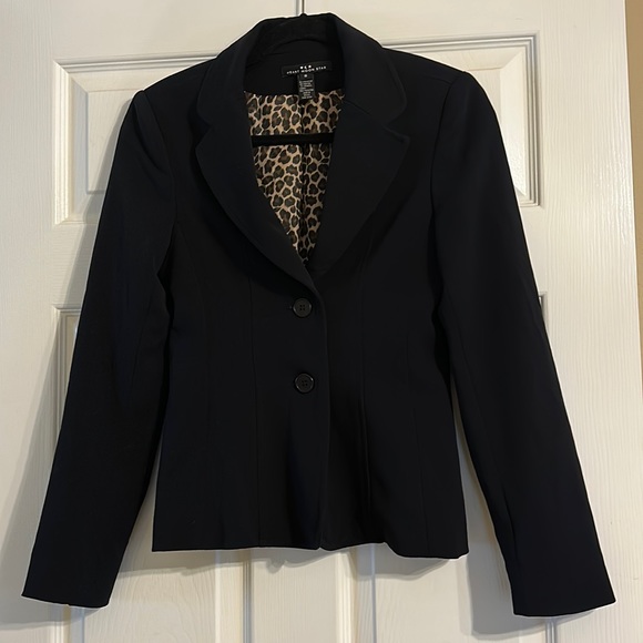 Heart Moon Star | Jackets & Coats | Classic Black Fitted Seamed Blazer ...